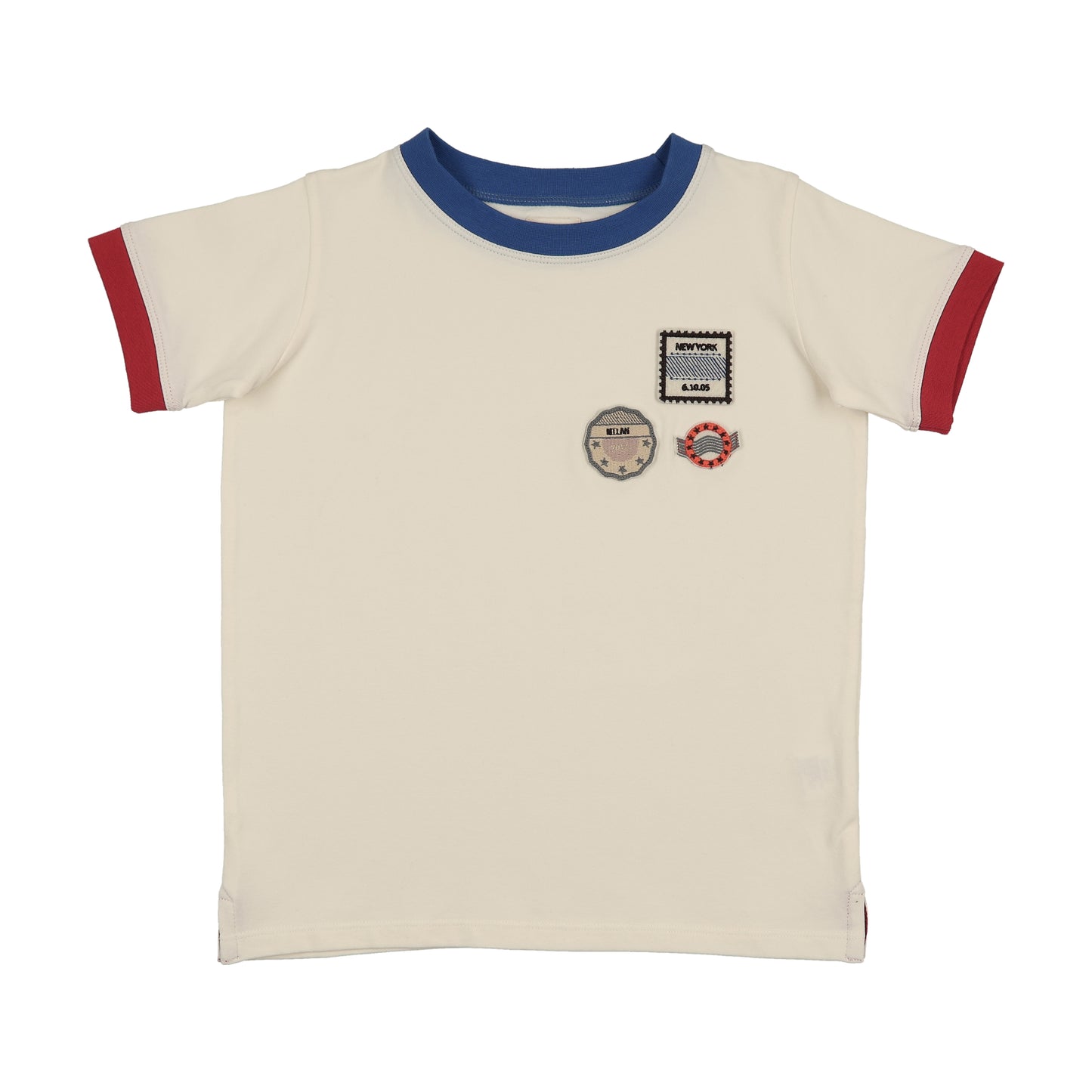 Lil Legs Patch Applique Tee- Cream – Whispers Baby